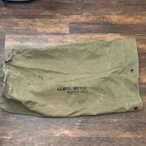 U.S. Army | Bags | Wwii Us Army Duffle Bag 944 Tweedies Canvas Military ...